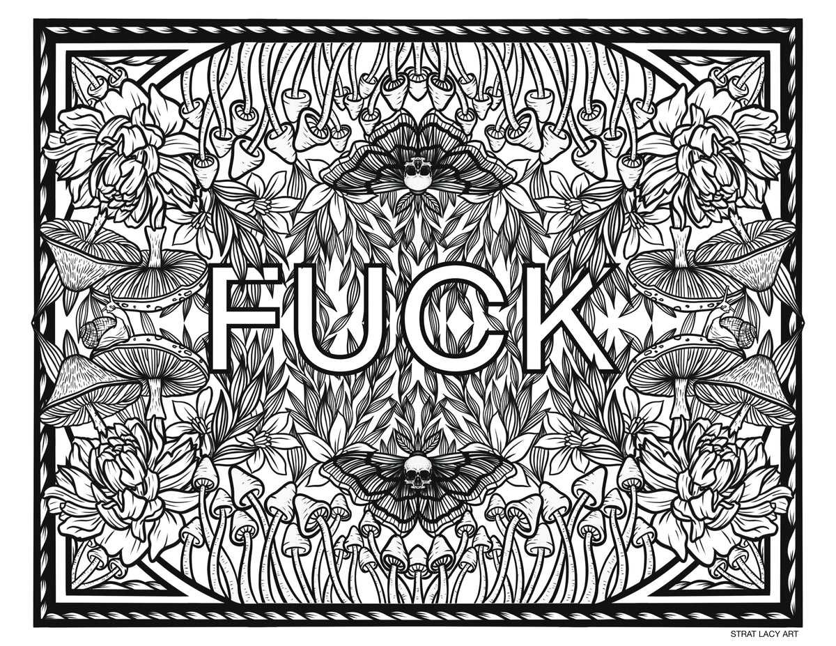 This, That, You Downloadable Coloring Page – Strat Lacy Art